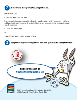 Shut the Box Math Master Edition - More ways to play! Download – Semper ...